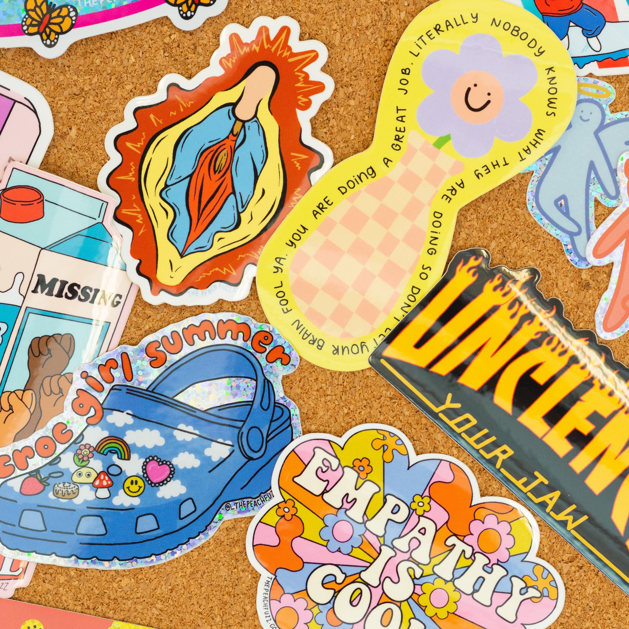 The Peach Fuzz | Stickers