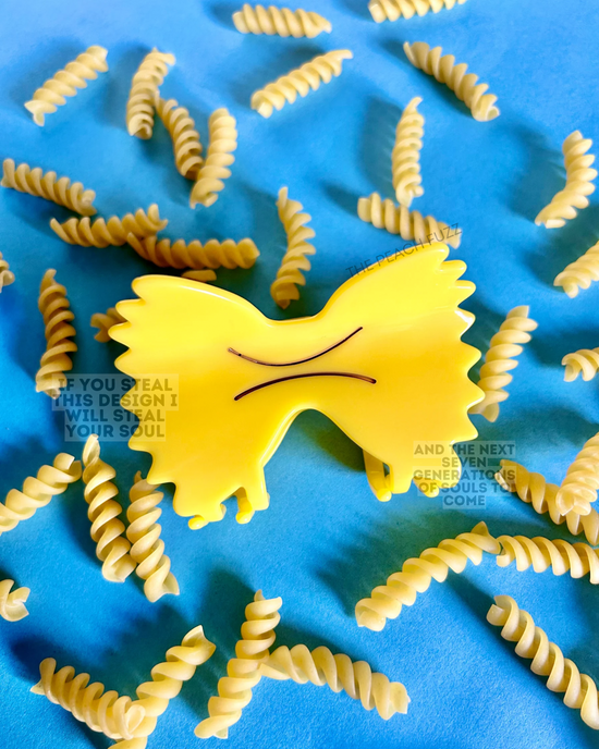 Farfalle Pasta Hair Claw – The Peach Fuzz