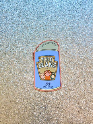 Toe Beans Sticker – The Peach Fuzz