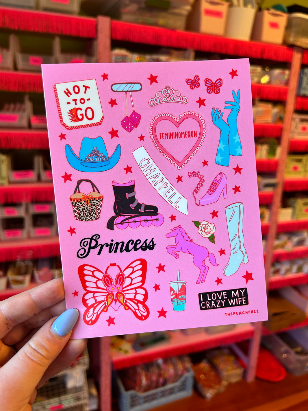 The Peach Fuzz | Stickers