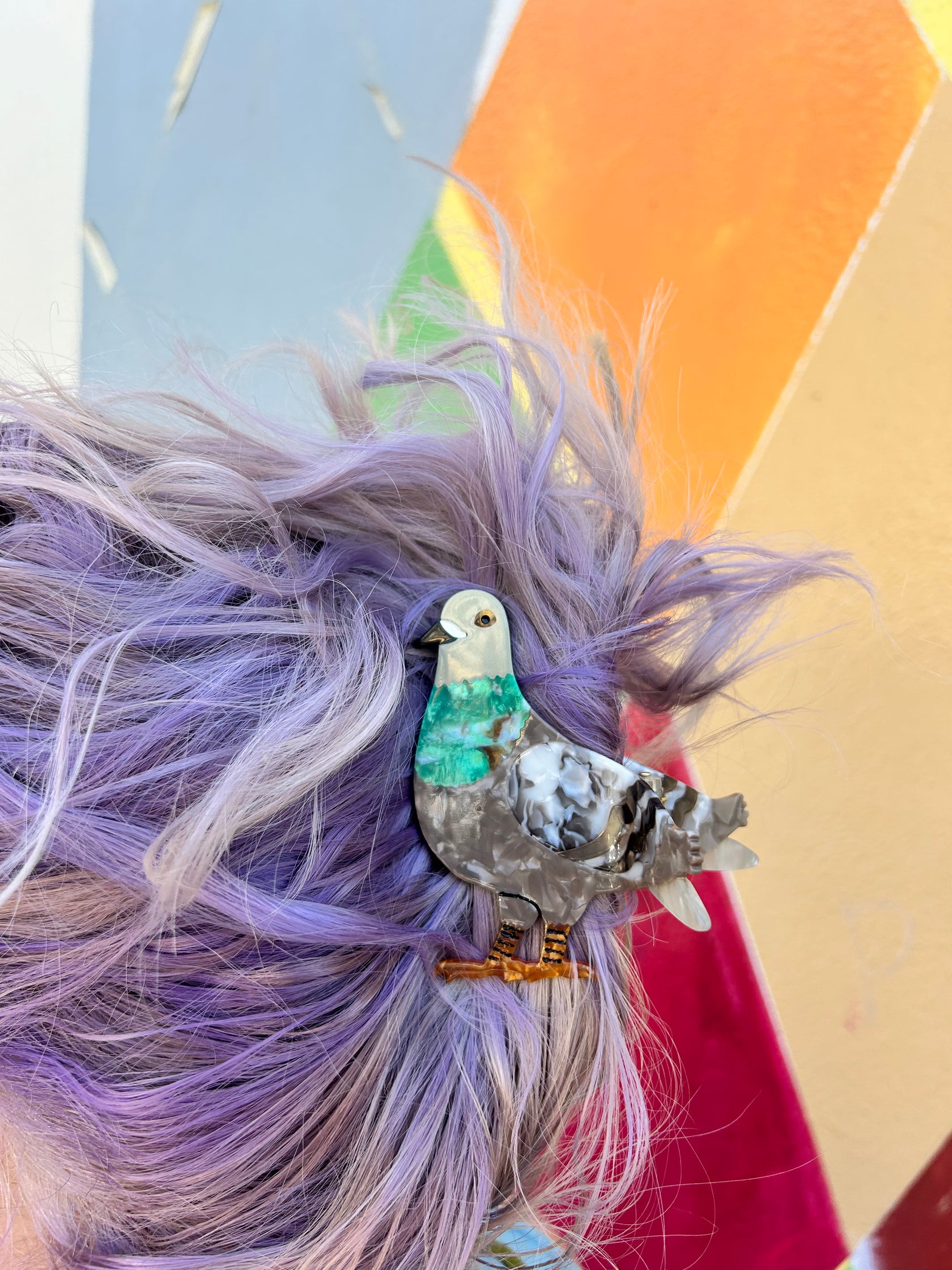 Pigeon Hair Claw – The Peach Fuzz