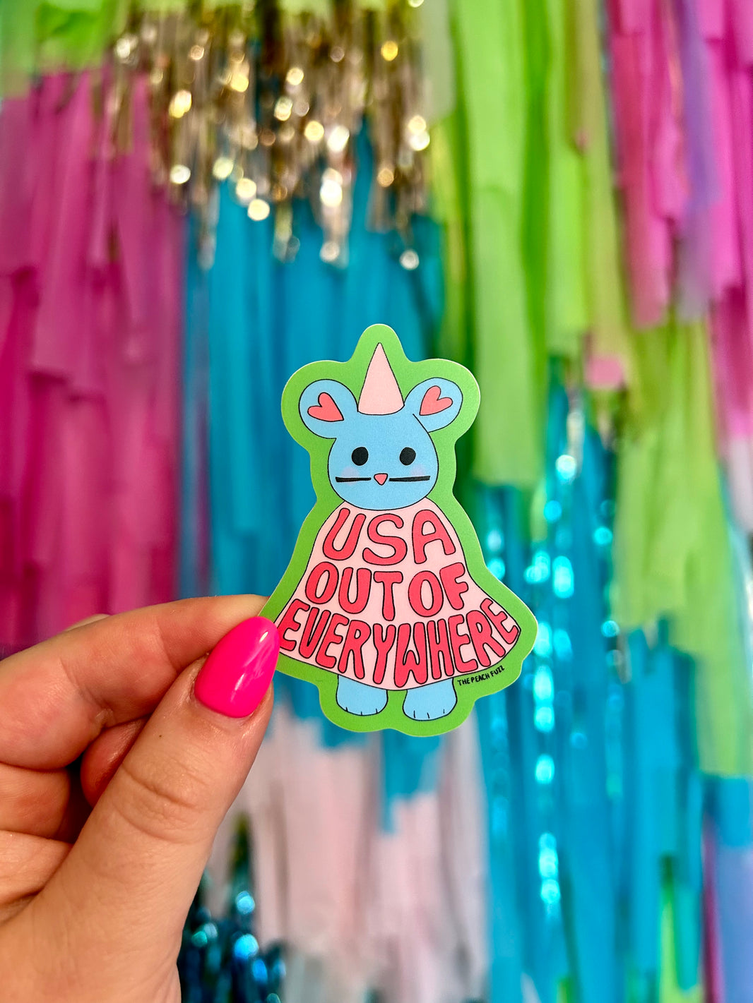 The Peach Fuzz | Stickers