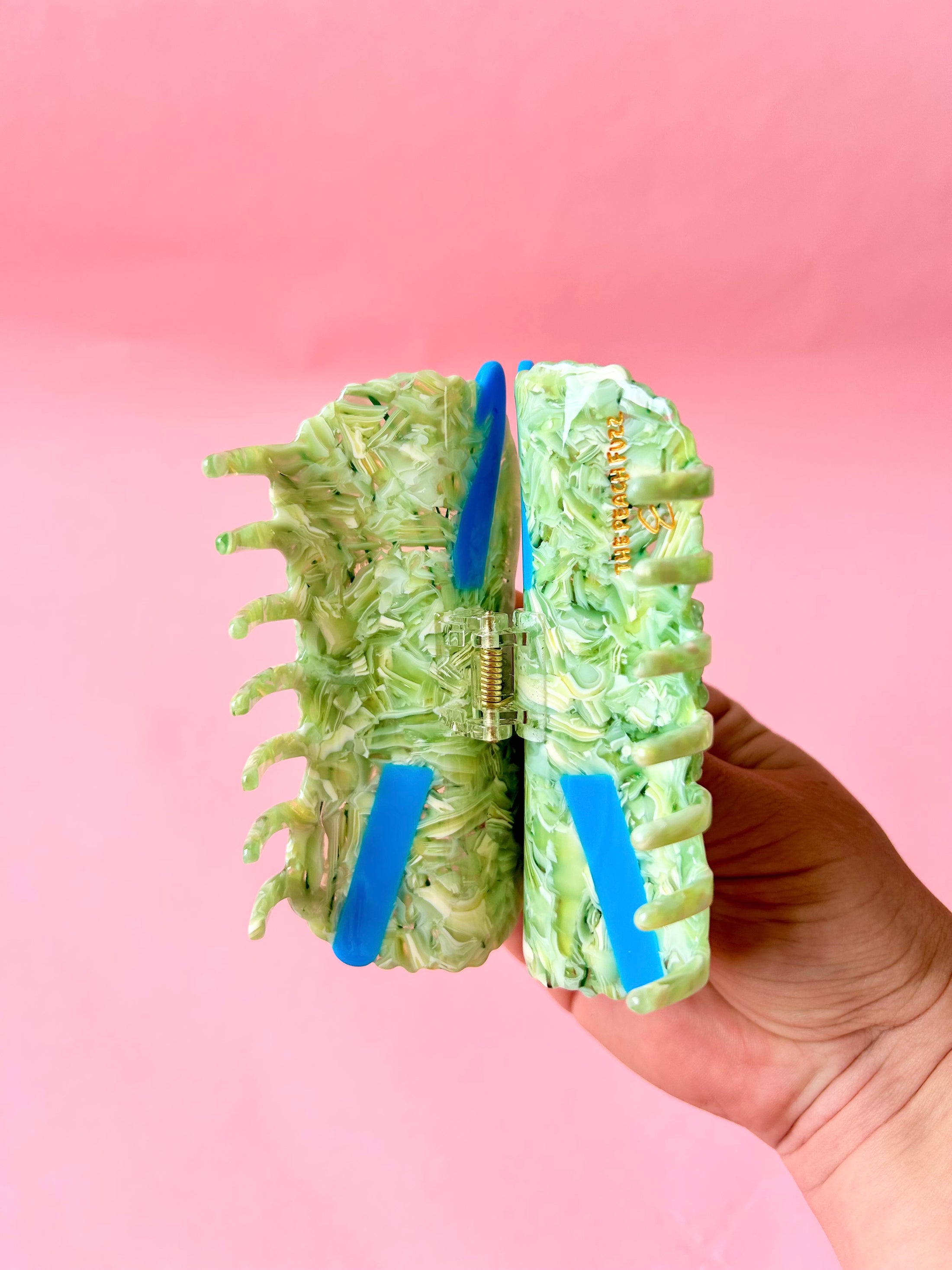 Crochet Yarn Hair Claw – The Peach Fuzz