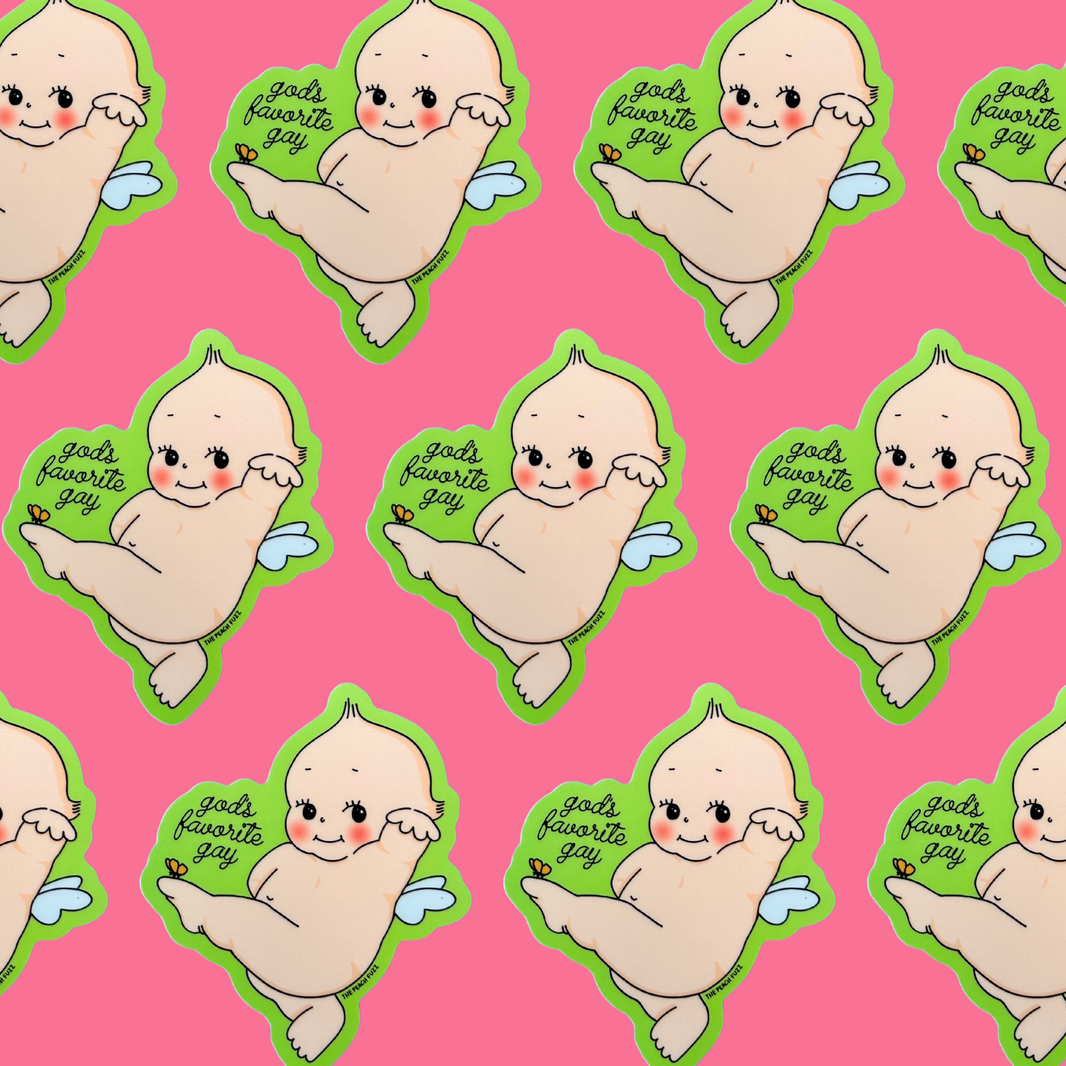 The Peach Fuzz | Stickers